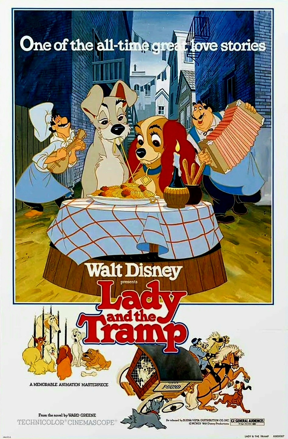 Lady And The Tramp - DVD - 7321901346886 - United Kingdom - 3/27/2000 ...